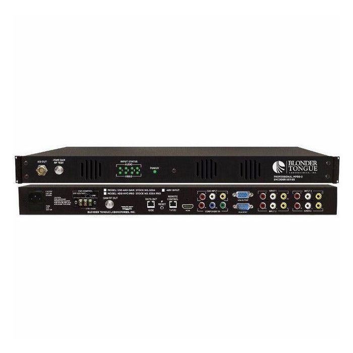 SDE-4AV-QAM MPEG 2 Standard Definition Encoder