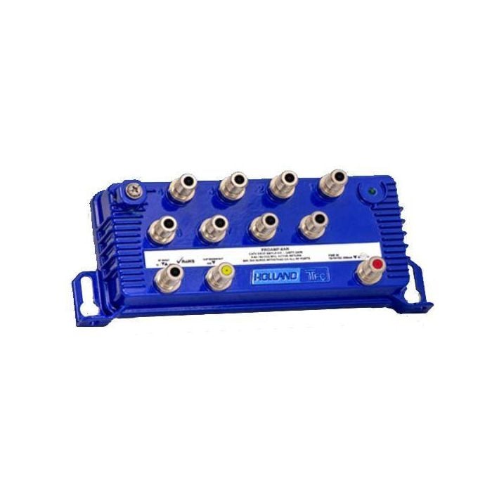 ProAmp-4AR 4 Port CATV Drop Amplifier with Active Return