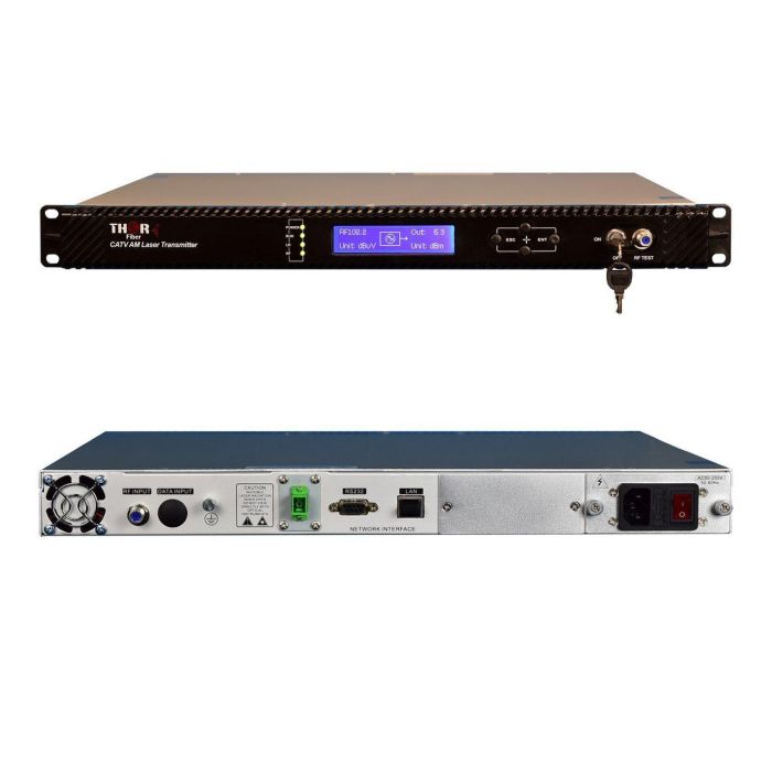 Thor Fiber CATV RF Over Fiber Transmitter 45-870 MHz with +32db output ...