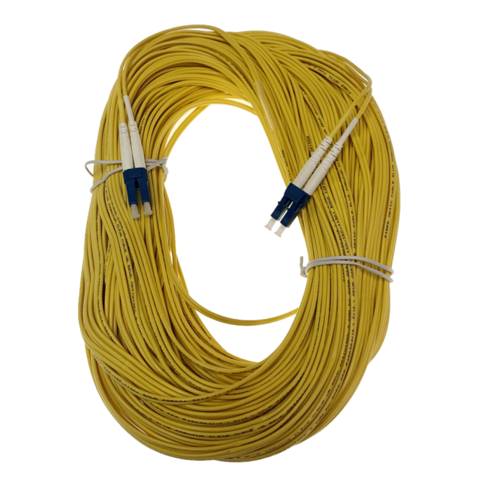 WireWerks TPC-EELCBLCB050 50 Meter LC/UPC Duplex Single Mode Fiber ...