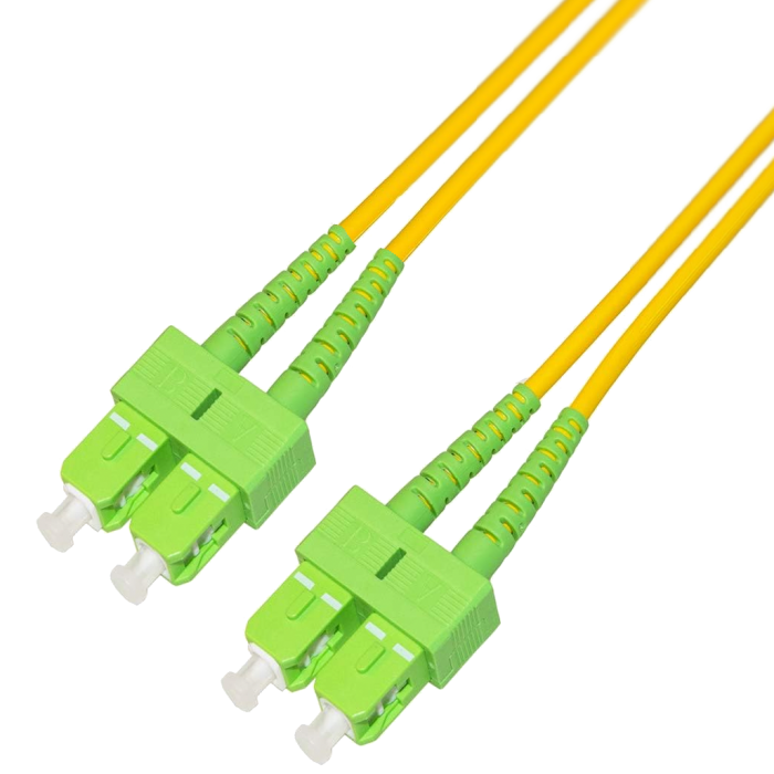Wirewerks CPC-HESCASCA-030-Y 30 Meter SC/APC-SC/APC Fiber Jumper