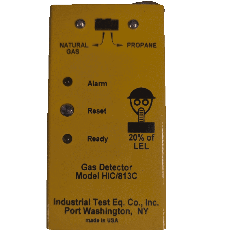 Industrial Test Equipment Company HIC/813C Methane and Propane Gas Detector